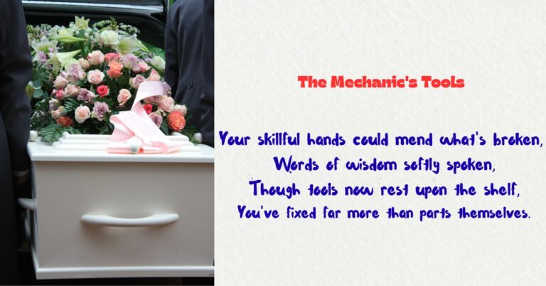 33+Poems to Say Goodbye at a Funeral / Peace Through Verse